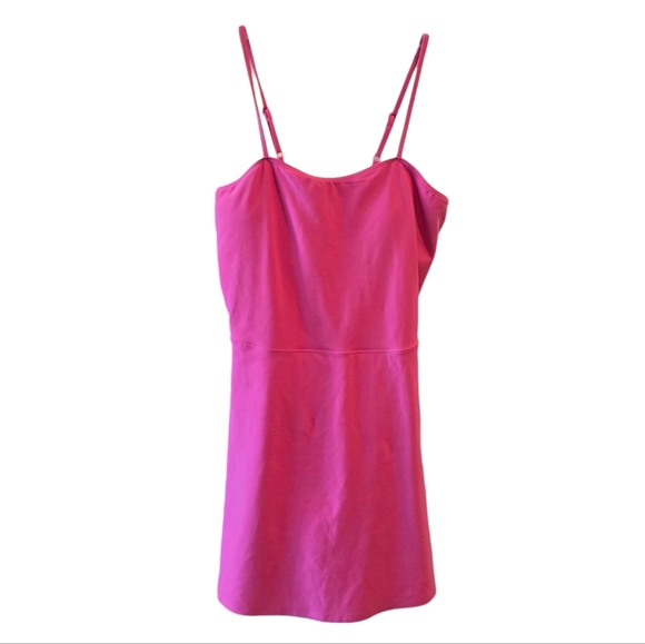 ALO Yoga | Dresses | Alo Alosoft Courtside Bubblegum Pink Tennis Dress ...